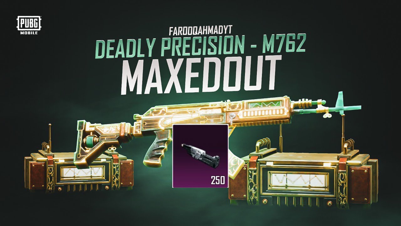 Deadly Precision M762 Maxed out Level 7 | 🔥 PUBG MOBILE🔥 - YouTube