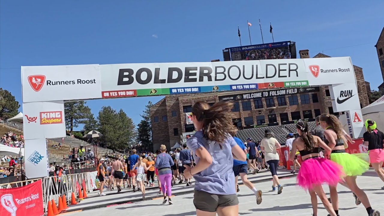 Memorial Day 2024 - Bolder Boulder 10K Race - YouTube