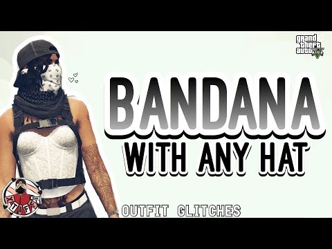 GTA5 | *WORKING* Bandana with ANY HAT (Female & Male)