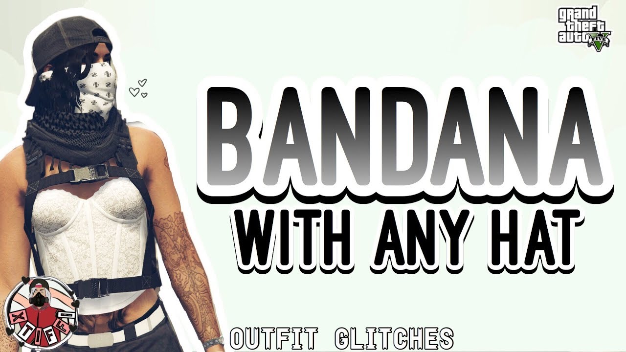 GTA5 | *WORKING* Bandana with ANY HAT (Female & Male) - YouTube