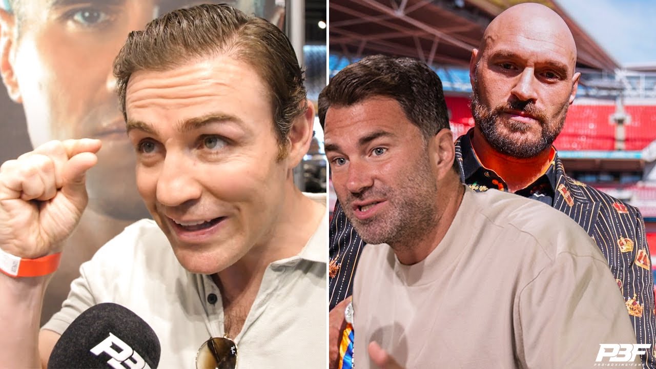 MATTHEW MACKLIN REACTS TO EDDIE HEARN SAYING TYSON FURY IS PRICING ...