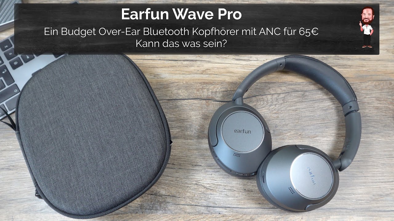 EarFun / EarFün Wave Pro | Budget Over-Ear Bluetooth Kopfhörer mit ANC ...