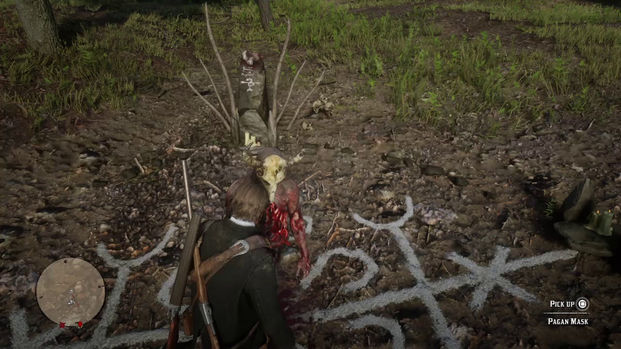 Red Dead Redemption 2 Pagan Skull Mask - YouTube