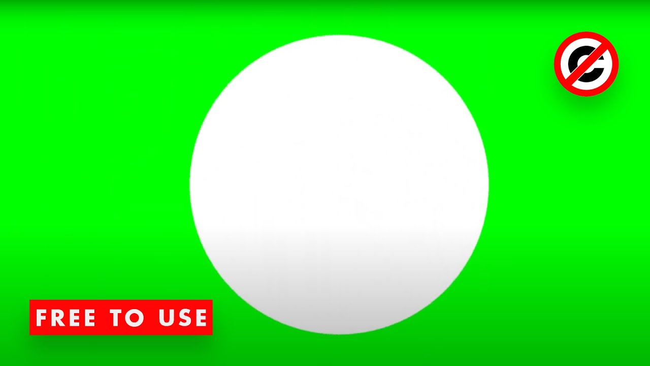 GREEN SCREEN TRANSITIONS || CIRCLE - YouTube
