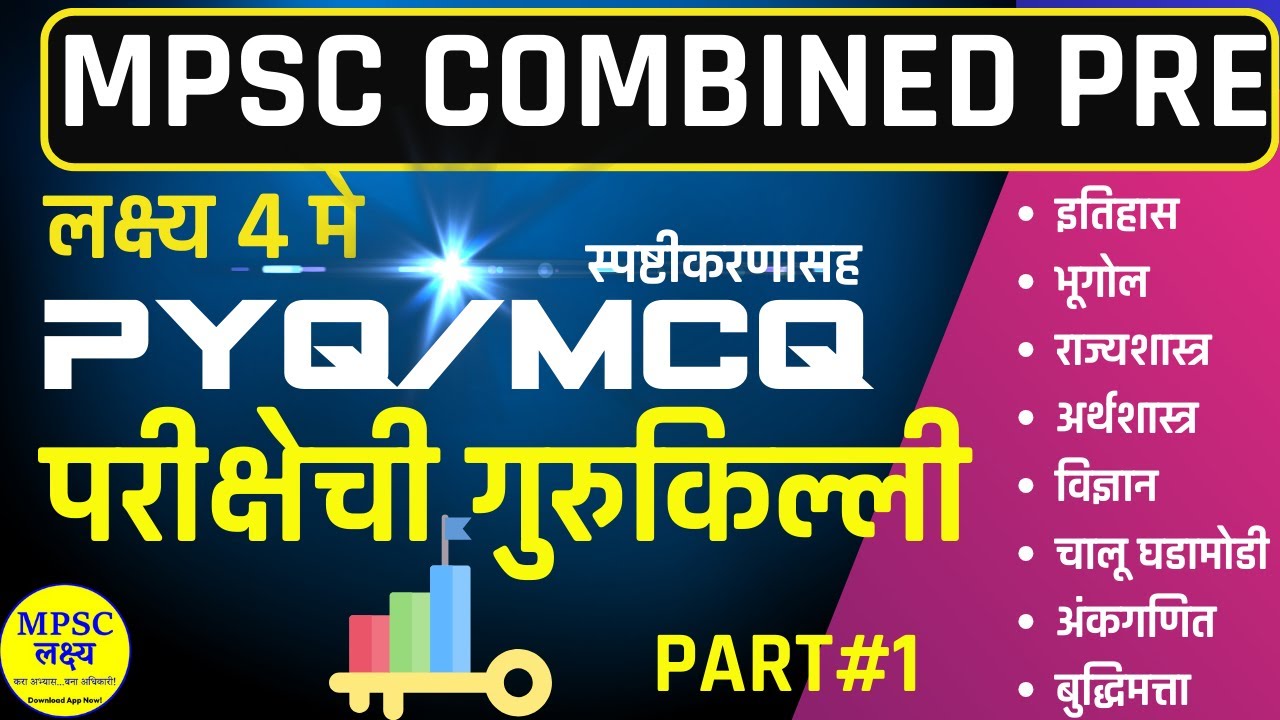 MPSC 2025 | Combined PYQ analysis | PYQ MCQ | MPSC Combined Gr C | MPSC ...