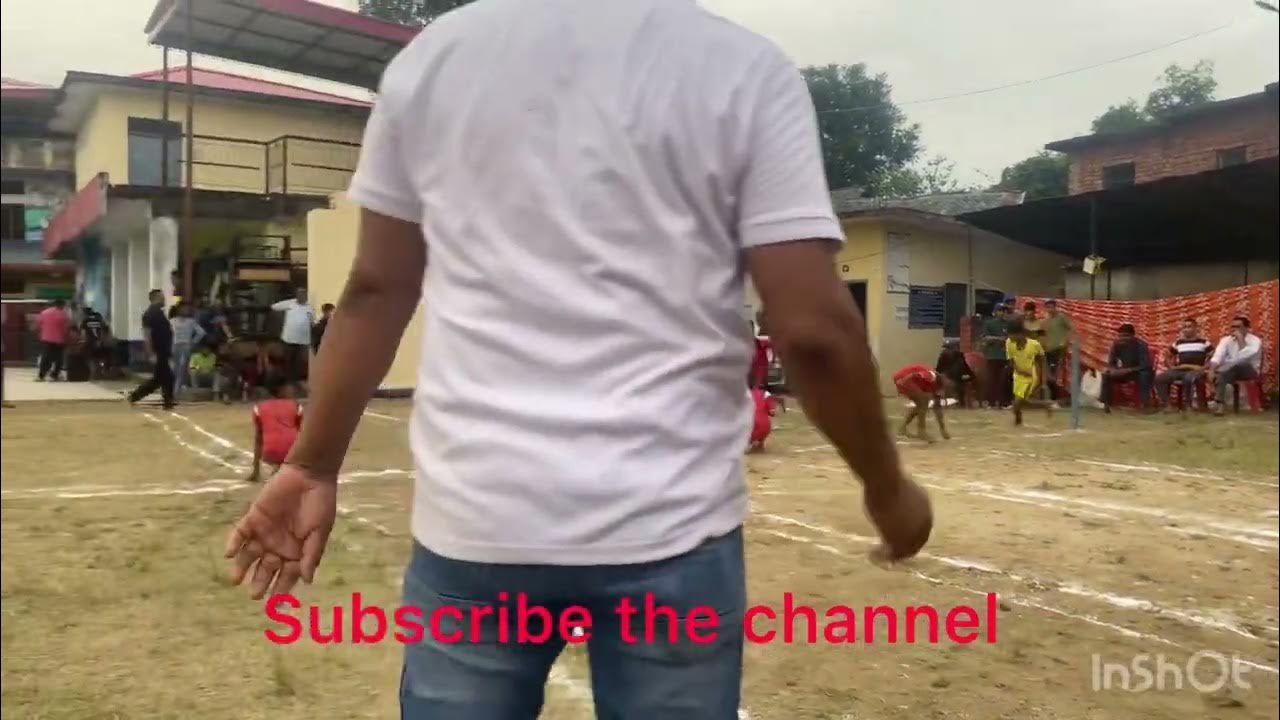 Under 14 Kho Kho zonal match between sujanpur vs bhatera Hamirpur (4th)inning - YouTube
