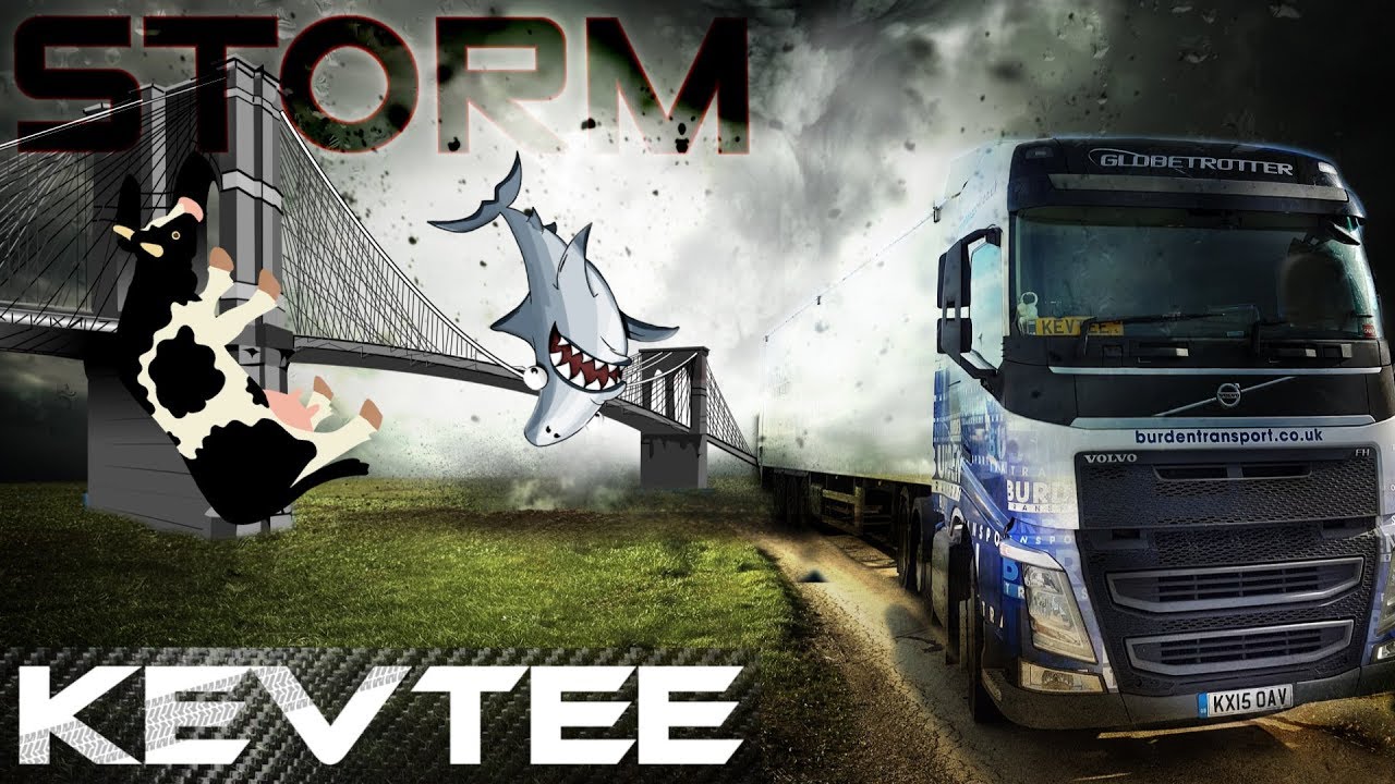 Storm Eric And Bridge Crossing Issues - YouTube