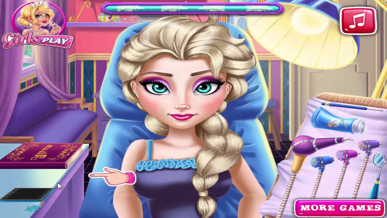 Frozen Elsa Real Dentist Frozen Princess Video For Kids - YouTube