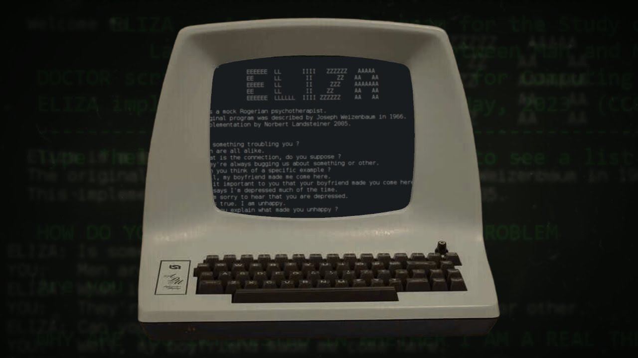 How 1960s and 1980s Chatbots Predicted Modern AI | ELIZA & Racter - YouTube