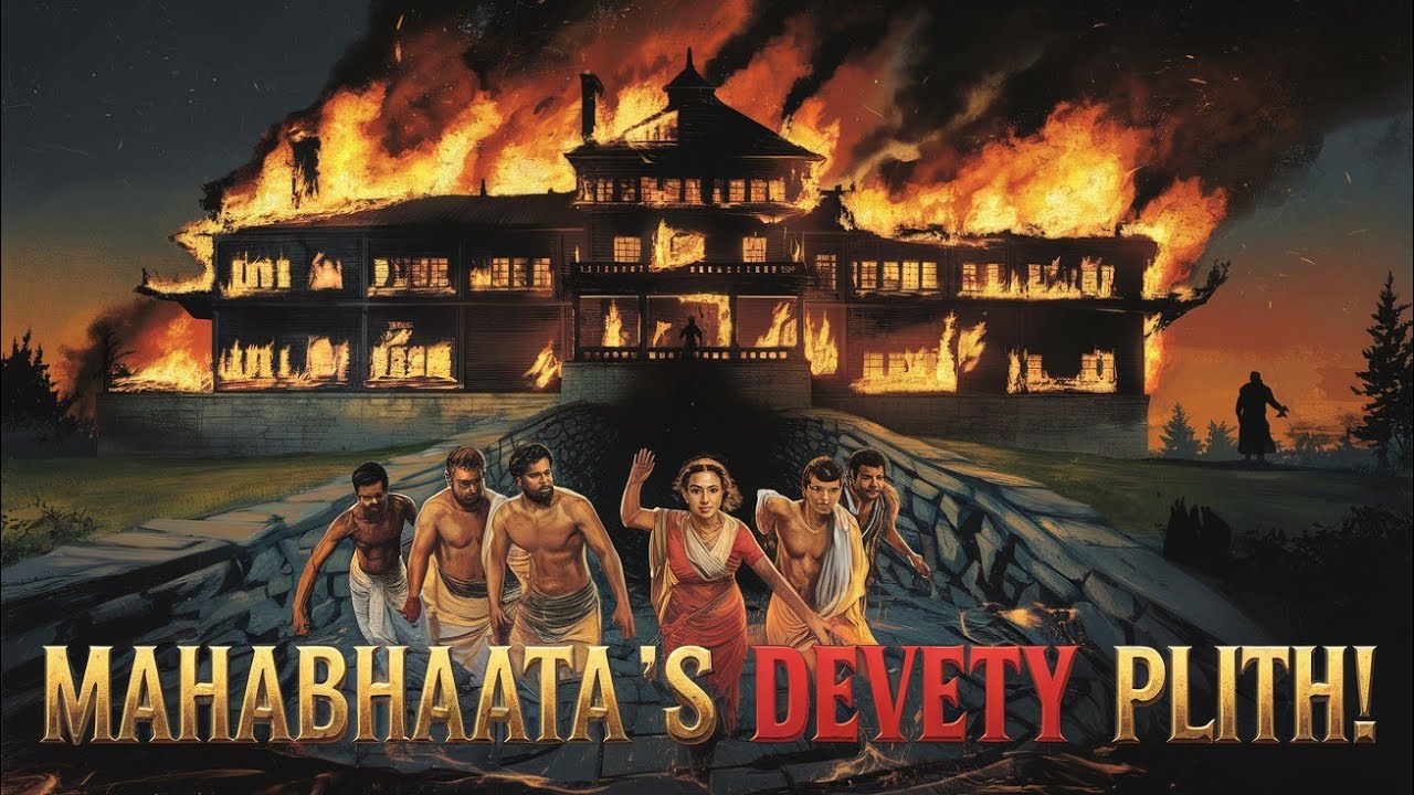 Mahabharata’s Deadly Plot: The Burning Lac House & Vidura’s Warning 🔥 ...