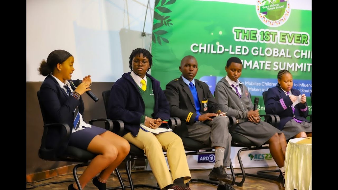 GLOBAL CHILDREN'S CLIMATE SUMMIT - YouTube