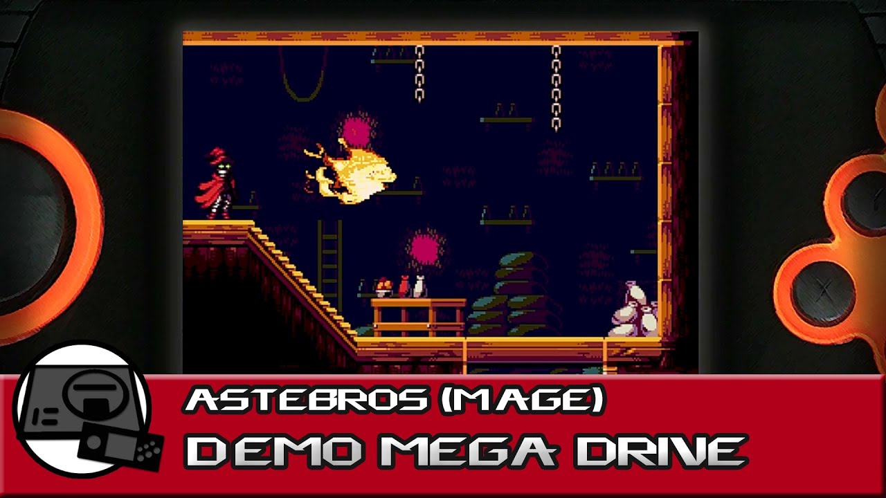 ASTEBROS (Mage) - DEMO para MEGA DRIVE - YouTube