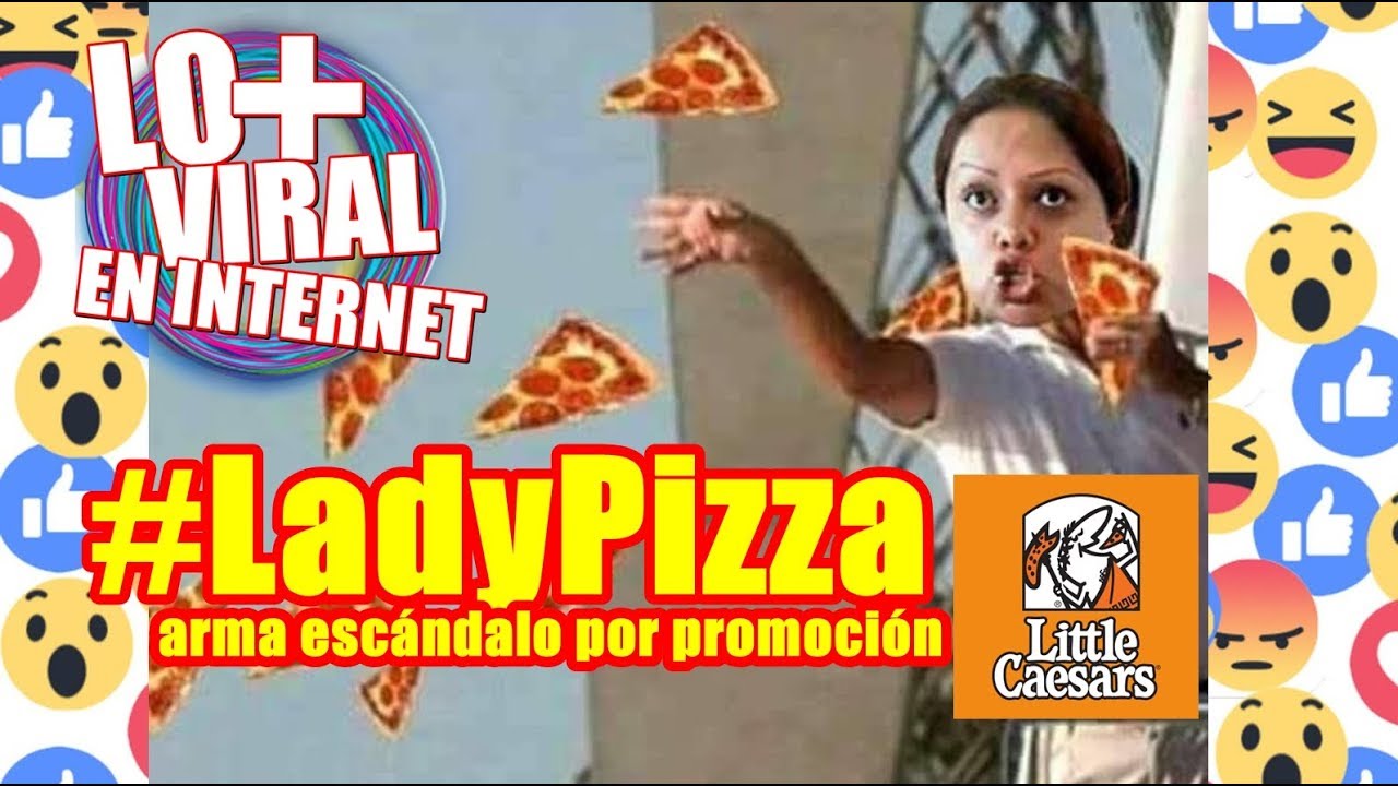 LO+VIRAL EN INTERNET: ‘Lady Pizza’ hace gran escándalo en Little ...