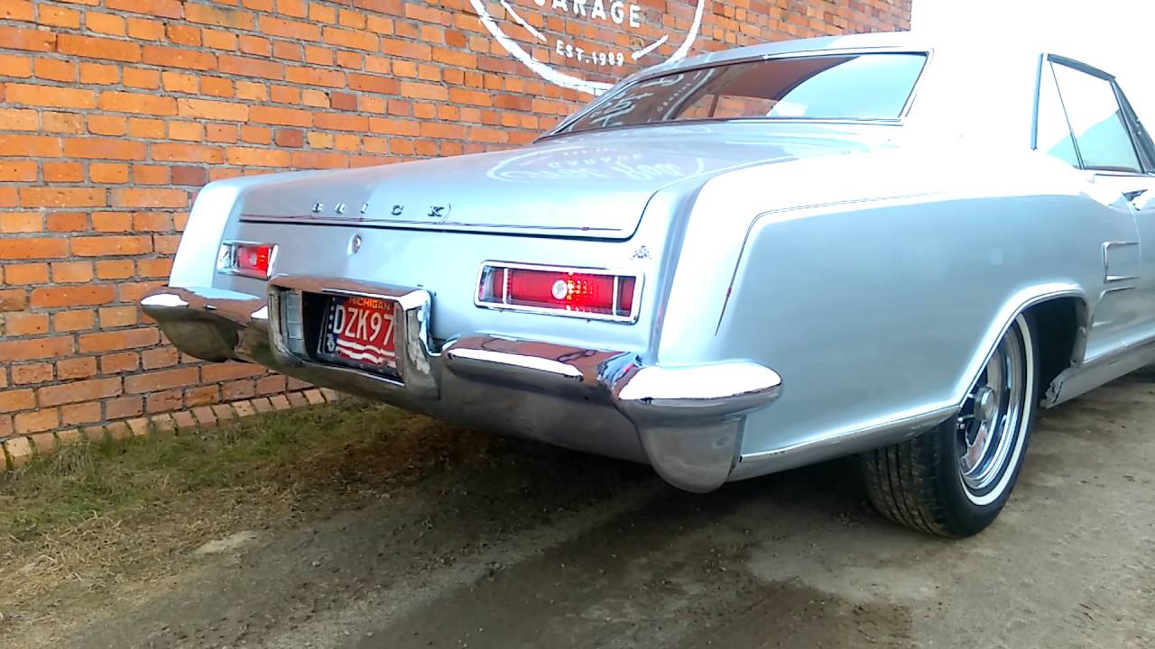 1963 Buick Riviera new MAGNAFLOW exhaust part 2 - YouTube