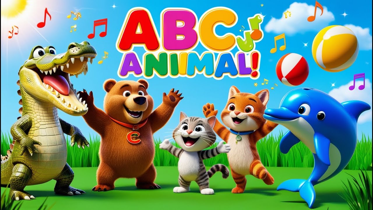 ABC Animal Song for Kids | Alphabet Animals | abc animals | animal song ...