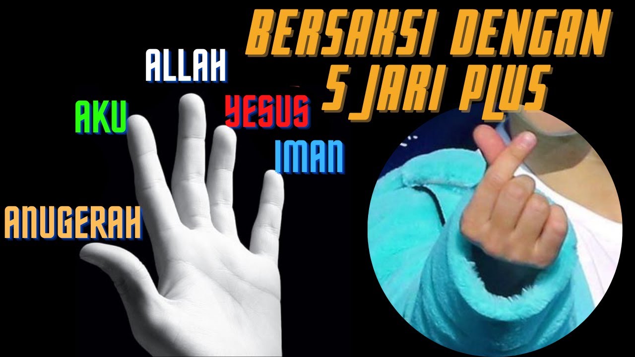 SHARING INJIL, BERSAKSI DENGAN 5 JARI PLUS 'FINGER HEART' GAYA KOREA ...