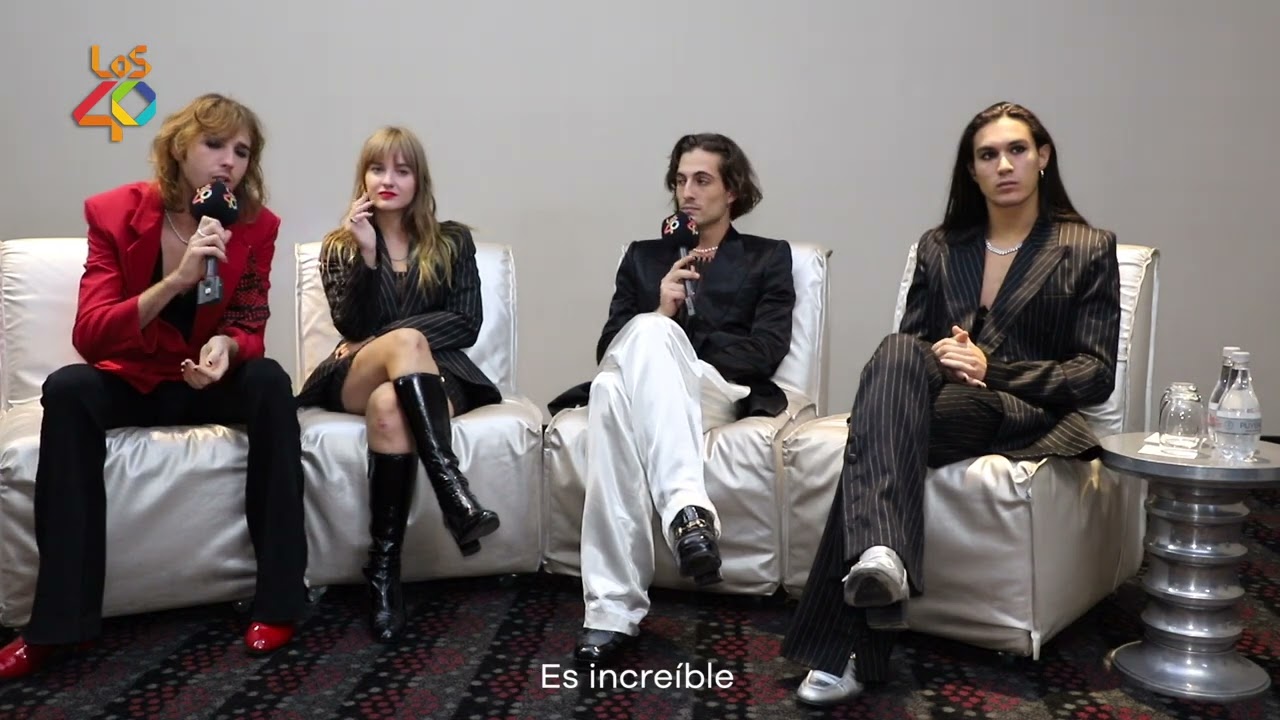 Entrevista a Maneskin en la previa a su debut en escenarios chilenos ...