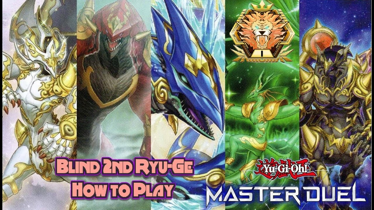 Ryu-Ge rises to Master 1! | How to Play + Ranked Matches| YuGiOh Master ...