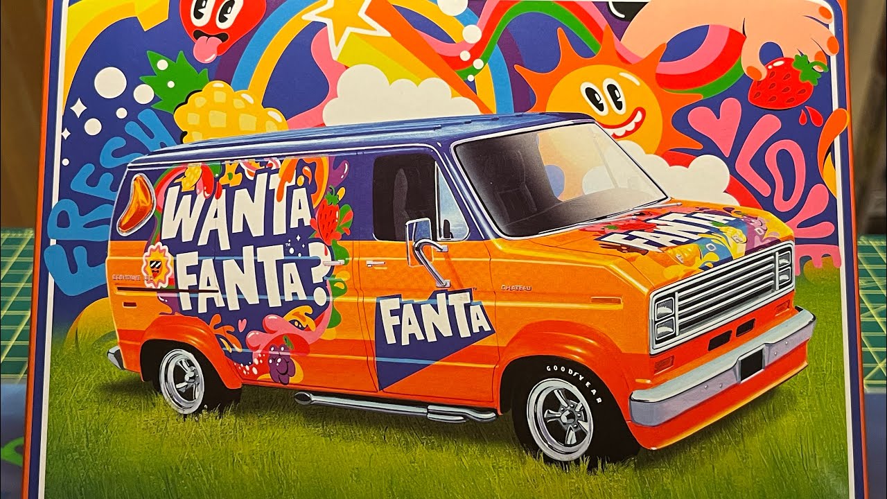 Full build and review of the Fanta Econoline Ford Van by AMT - YouTube