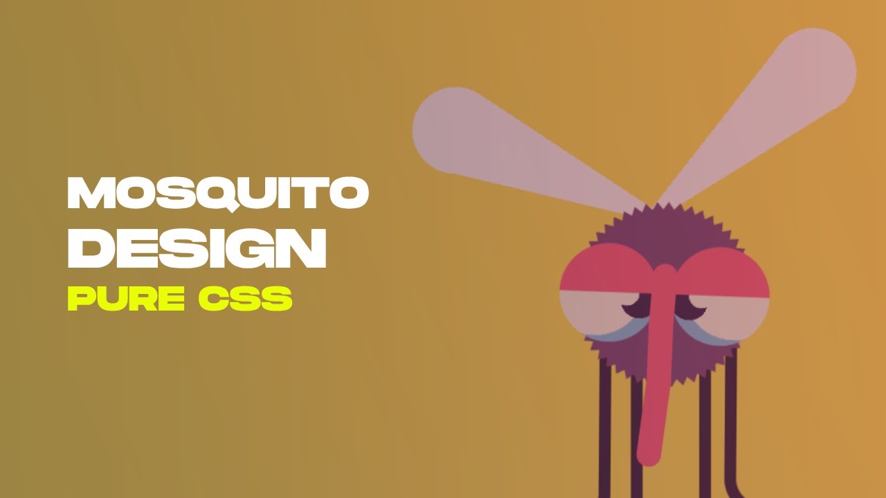 Mosquito Animation Using Html And Css - YouTube