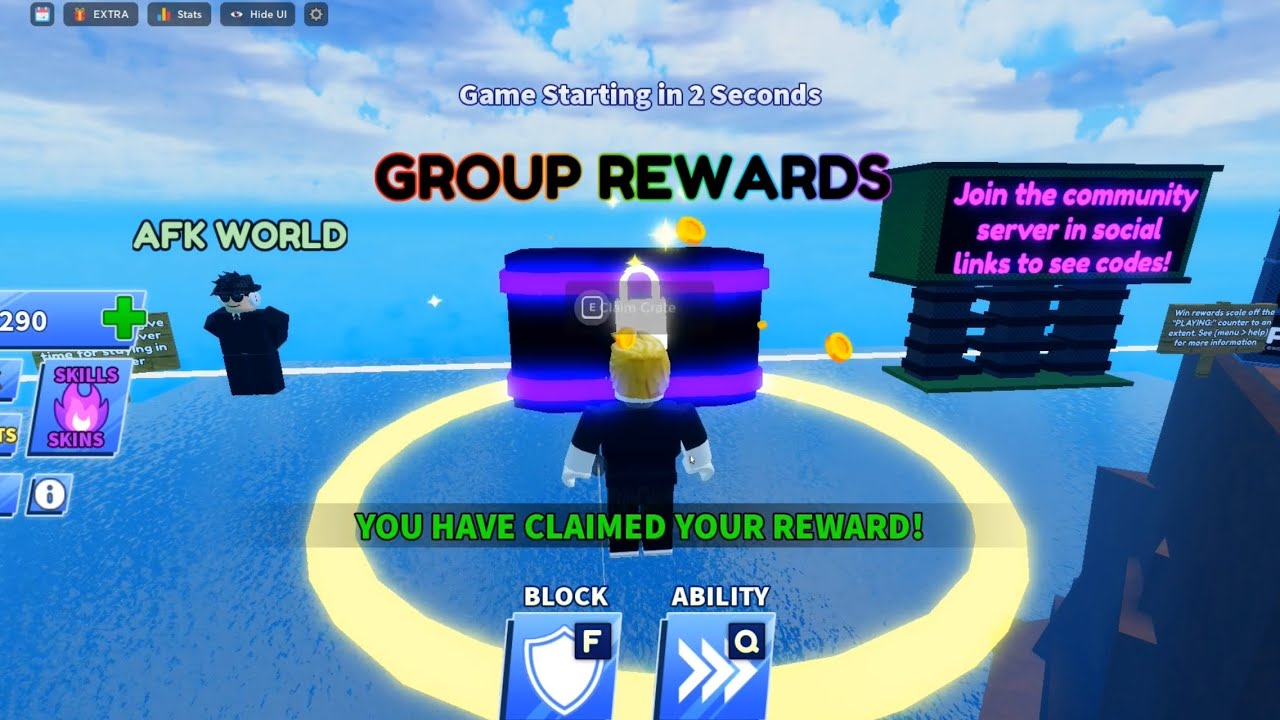 How To Get Group Rewards In Blade Ball (2024) | Complete Guide - YouTube