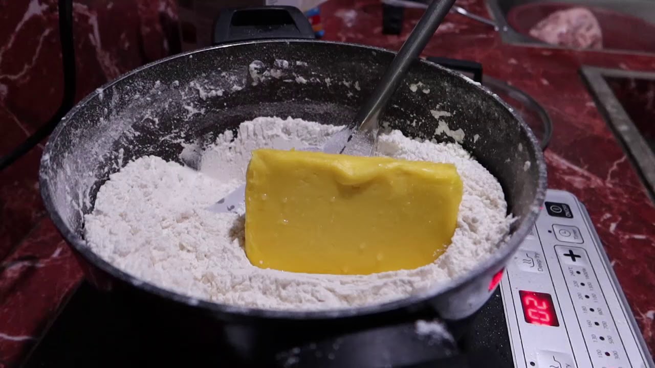 HOW TO? COOKING ''POLVORON'' A Filipino Style Short Bread - YouTube