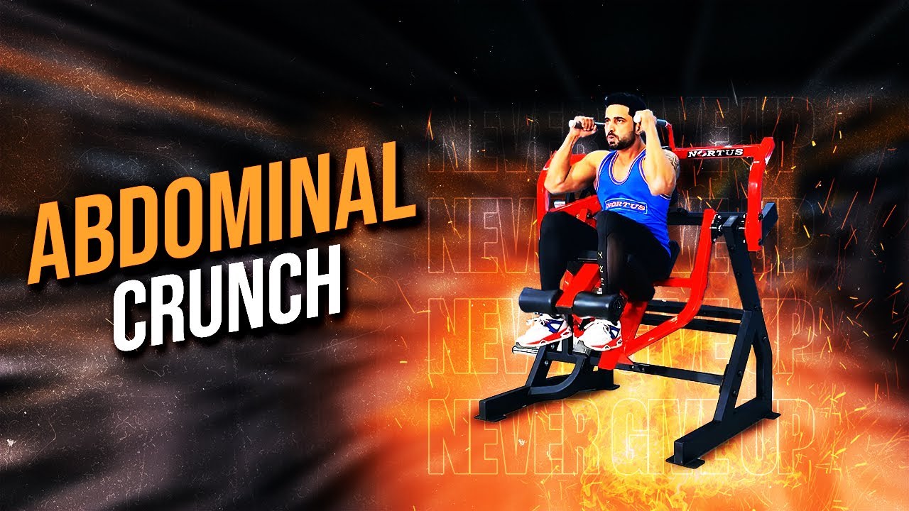 Abdominal Crunch Machine | Best Workout For Abdominal Muscles | Nortus ...