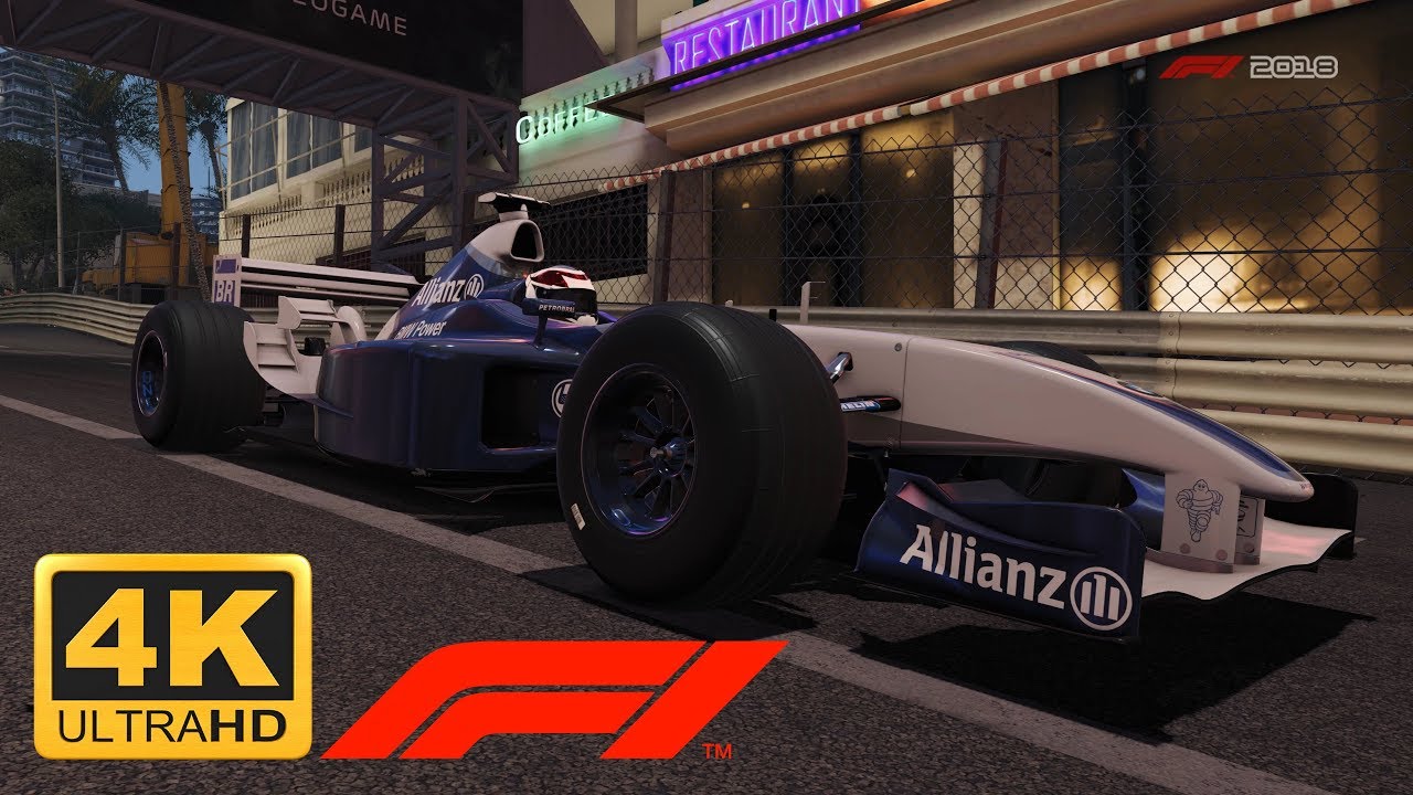 F1 2018 Monaco (CLASSIC) BMW Williams FW25 4K 60fps) - YouTube