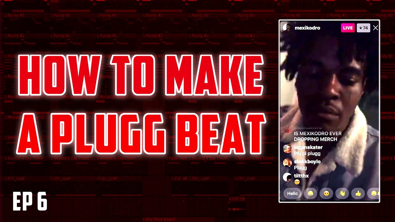HOW TO MAKE A PLUGG BEAT 🔥 | MexikoDro & StoopidXool Tutorial Fl Studio 2020 - YouTube