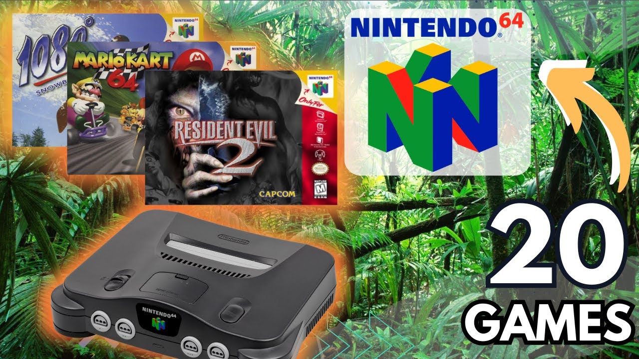 20 🔴NINTENDO 64 games || Better than PSX & SATURN? - YouTube