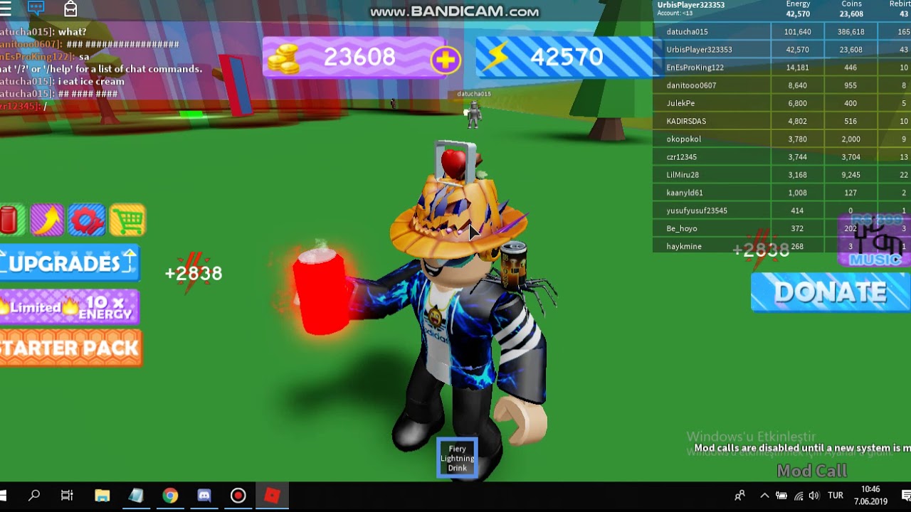 Roblox - 🔋[4X Energy] Speed Simulator X - 50 Rebirth Yaptım - YouTube