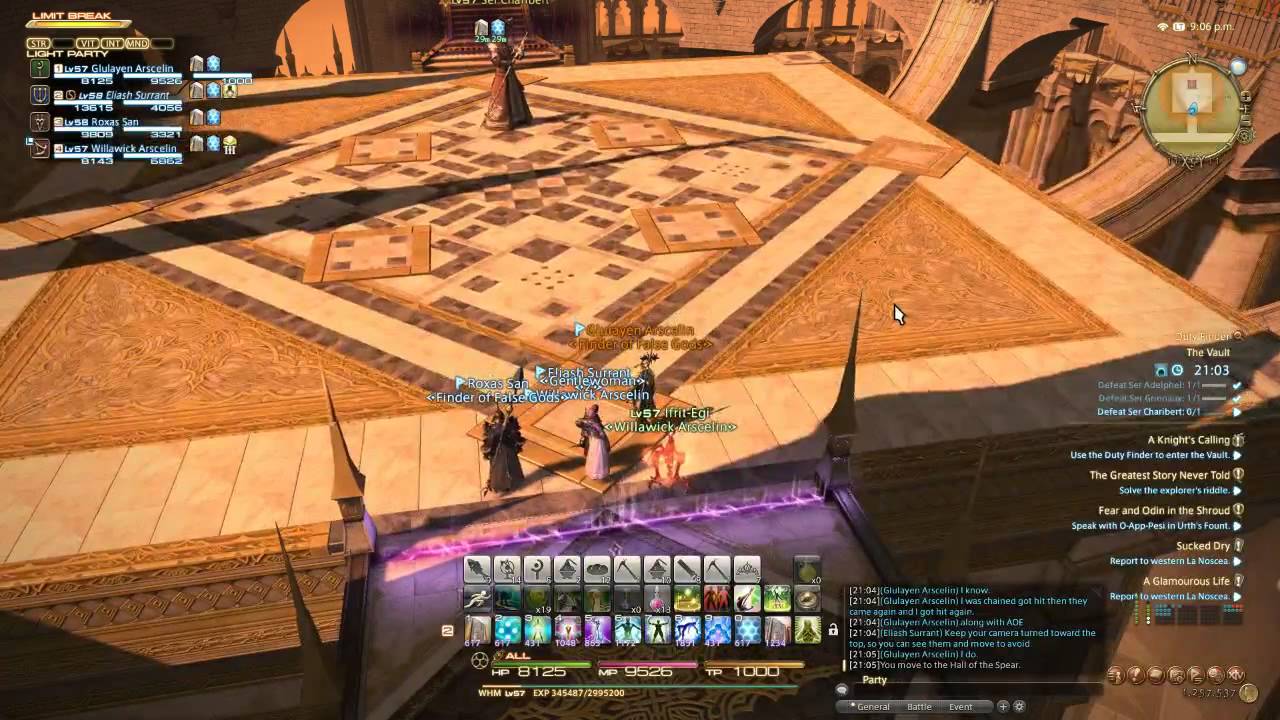 The Vault Dungeon in FFXIV Heavensward - 5 / 6 - YouTube