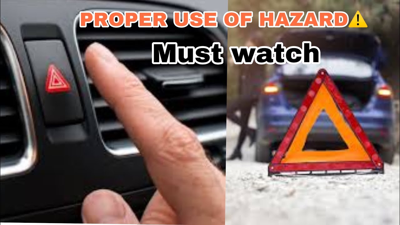 HAZARD LIGHT ⚠️ || PROPER USE - YouTube