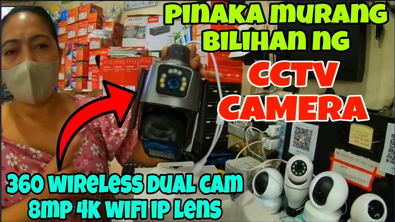 PINAKA MURANG BILIHAN AT BRANDED NA CCTV CAMERA - YouTube