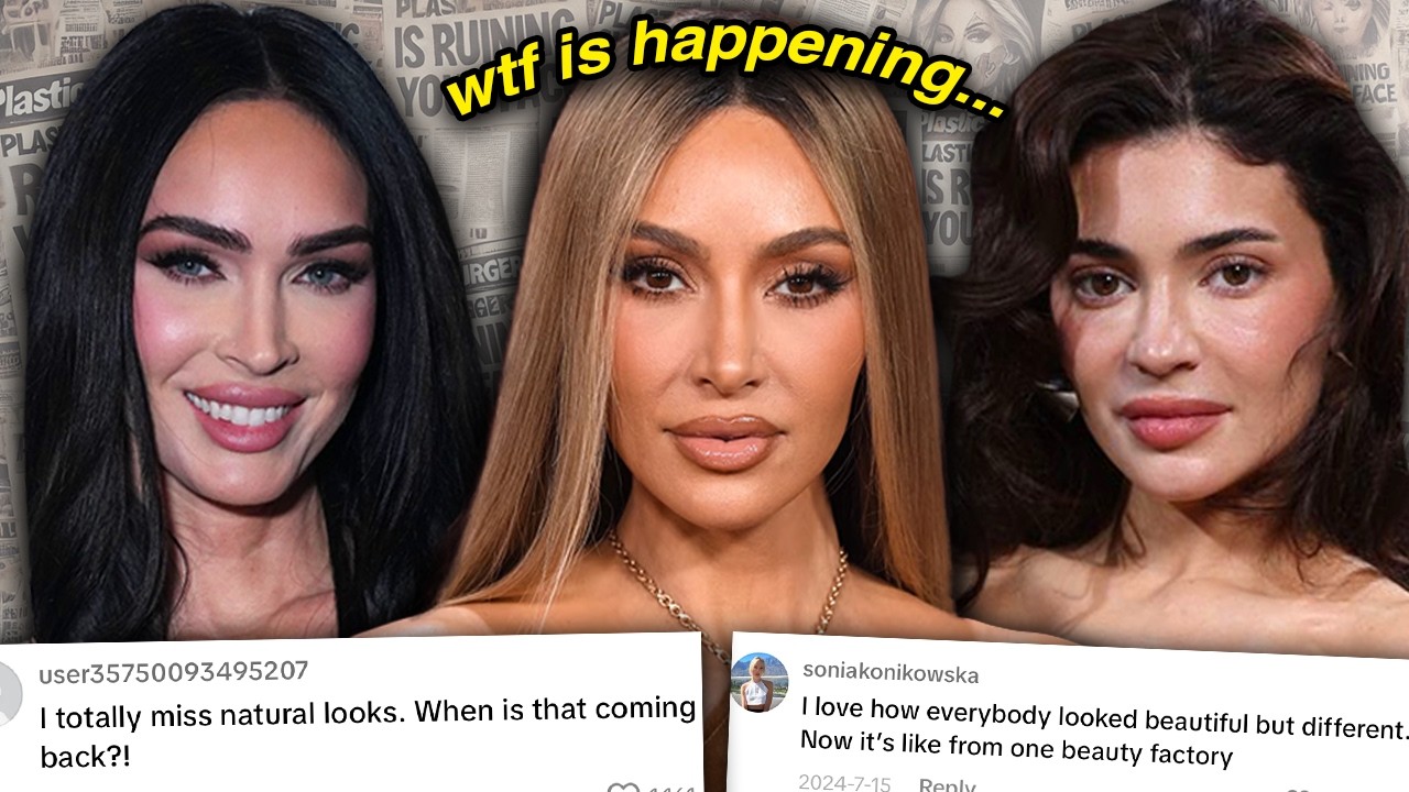 PLASTIC SURGERY IS RUINING YOUR FACE (scientifically proven) - YouTube