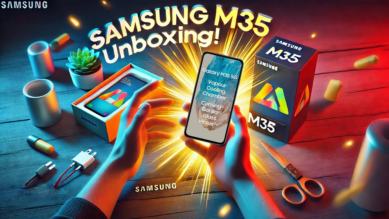 Samsung M35 Unboxing | Samsung M35 Video Sample | iAnitParmar - YouTube