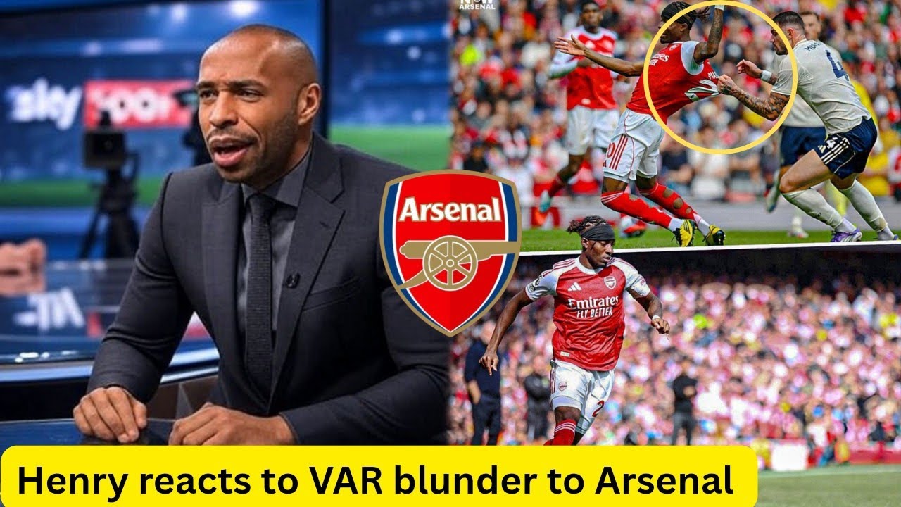 HENRY FURIOUS AS VAR BLUNDER DENIES ARSENAL FAIR PLAY - YouTube