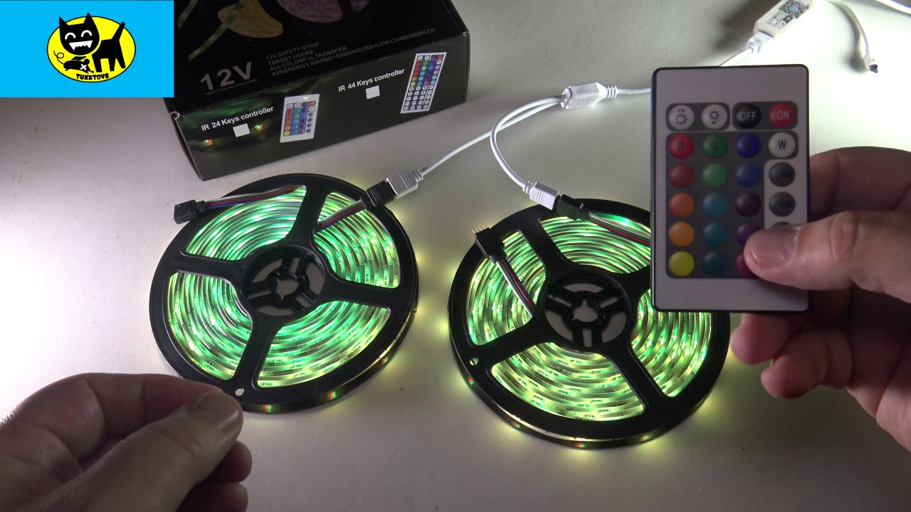 50 FT RGBY 2 Wire LED Rope Light Indoor Outdoor Home Holiday Valentines ...