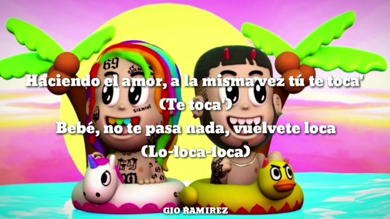 6ix 9ine, Anuel AA - BEBE (Letra) - YouTube