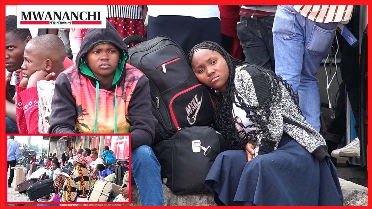 UHABA WA MABASI ABIRIA WAKWAMA STENDI YA MAGUFULI /VISHOKA WAWALIZA ...