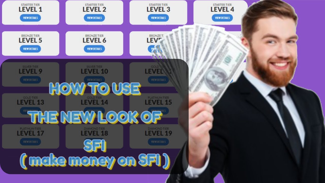 How to Use the New Look of SFI (Make Money On SFI) - YouTube