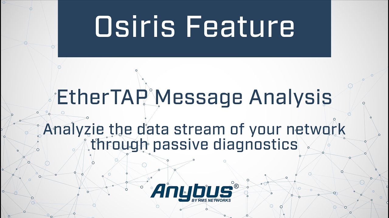 Osiris - EtherTAP Message Analysis: Analyzie data stream of your ...