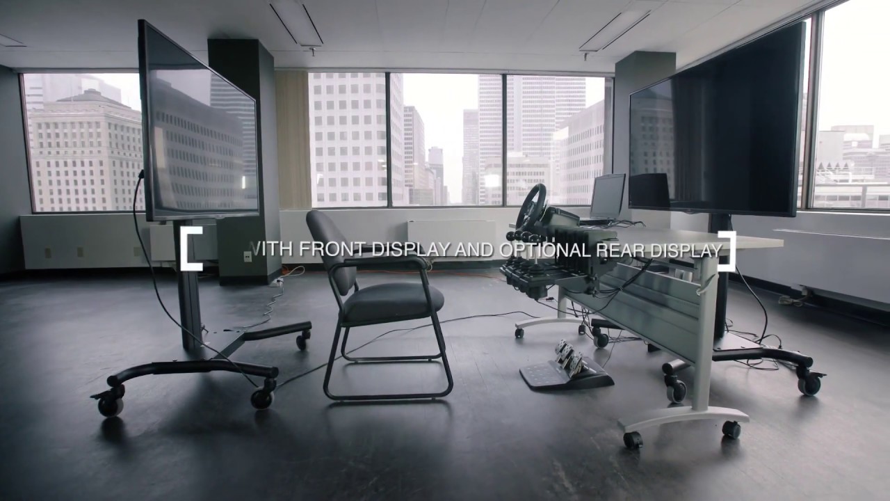 Simlog - Forklift Simulator with Replica Controls - YouTube