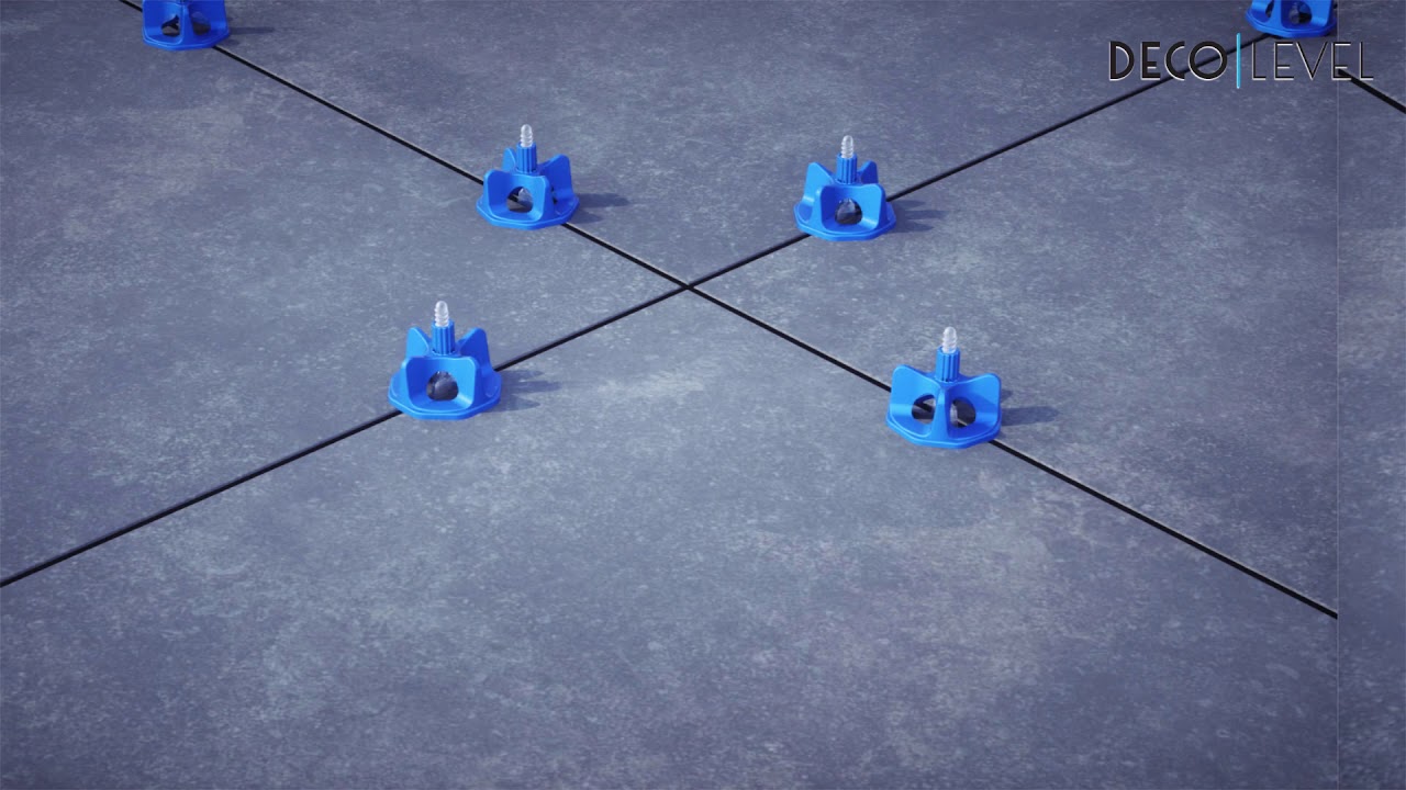 DECO | LEVEL Levelling System Screw Type - YouTube