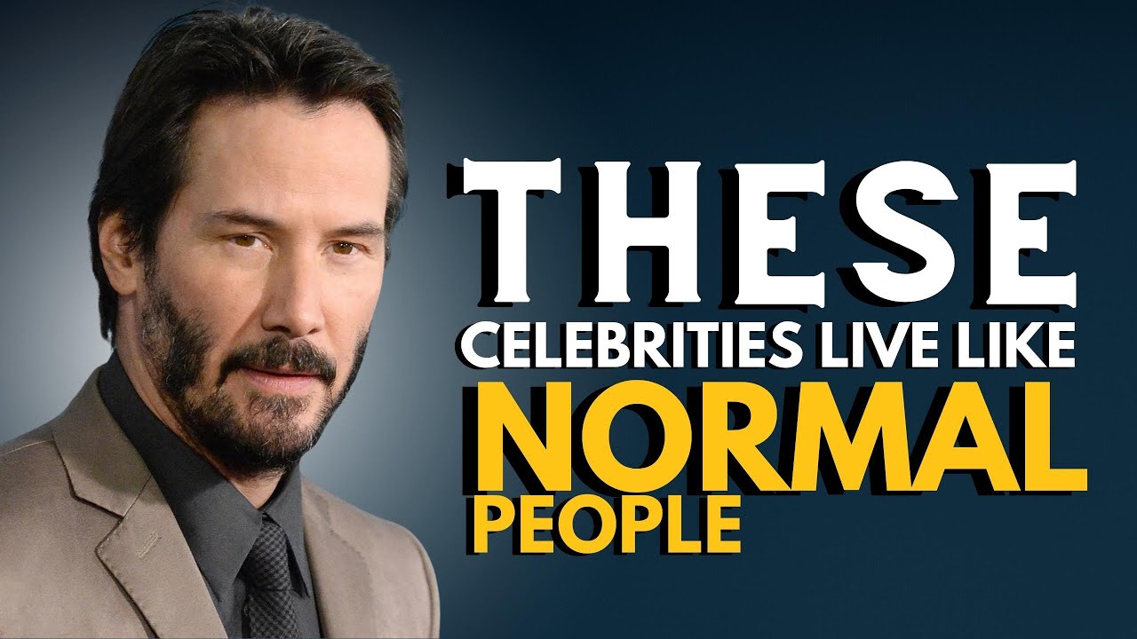 These Celebrities Live like Normal People - YouTube