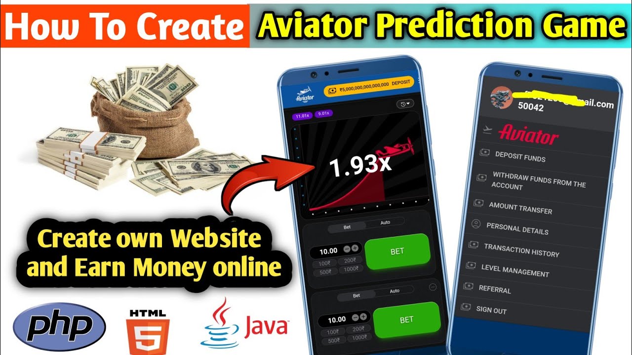 Create Your own Aviator Prediction Game Platform 2024 | एविएटर गेम App ...