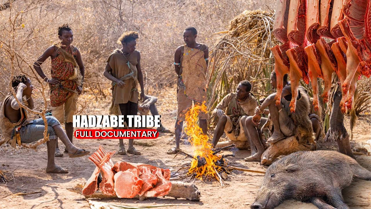 The Only Primitive Communal Society Remaining In Tanzania(Hunting ...