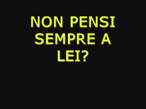 ...Perche ti sei innamorato vero?