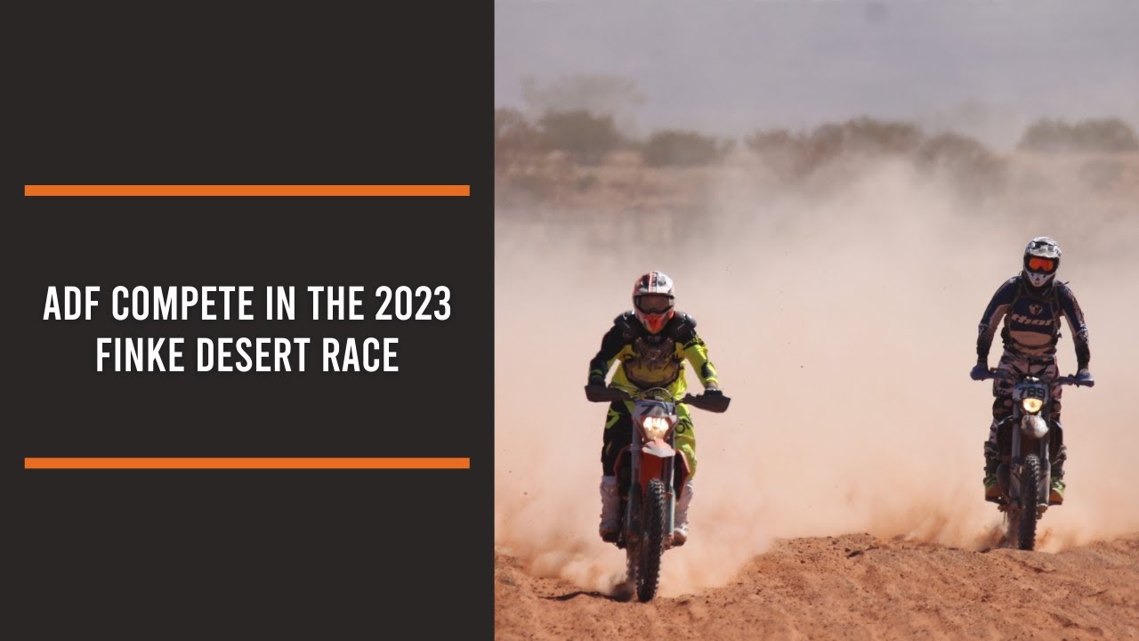 ADF compete in the 2023 Finke Desert Race - YouTube