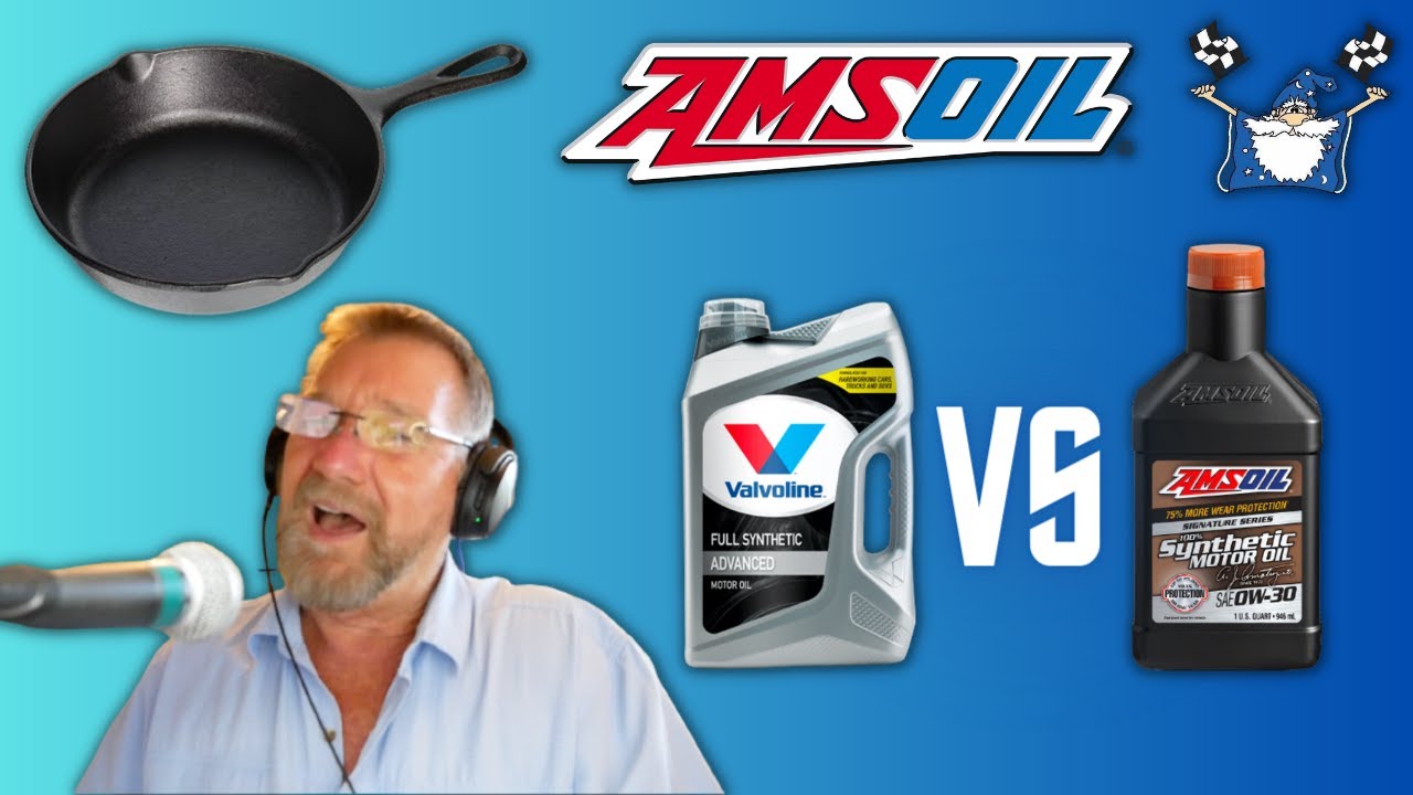 What a Hot Frying Pan Can Tell You About Engine Oils! - YouTube